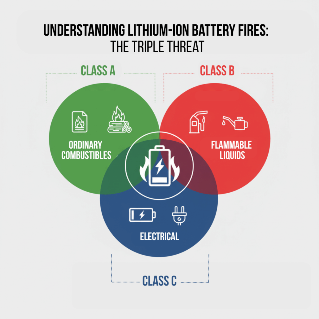 How To Put Out A Lithium Ion Battery Fire | Fire Suppression