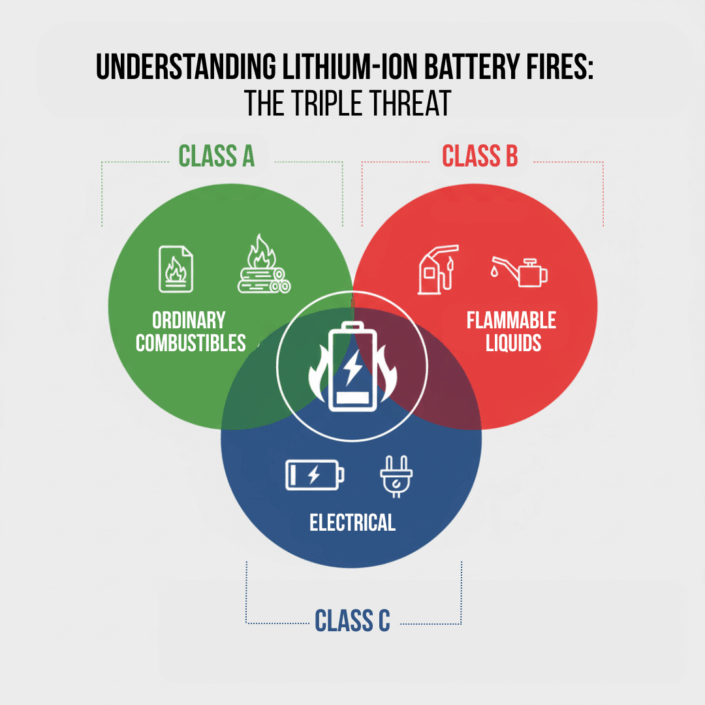 How To Put Out A Lithium Ion Battery Fire | Fire Suppression