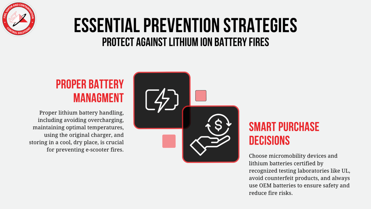 Electric Scooter Fire Prevention Tips | Hazard Control Technologies